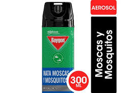 Insecticida Aerosol BAYGON Mata Moscas y Mosquitos 300 ml. Cod ...